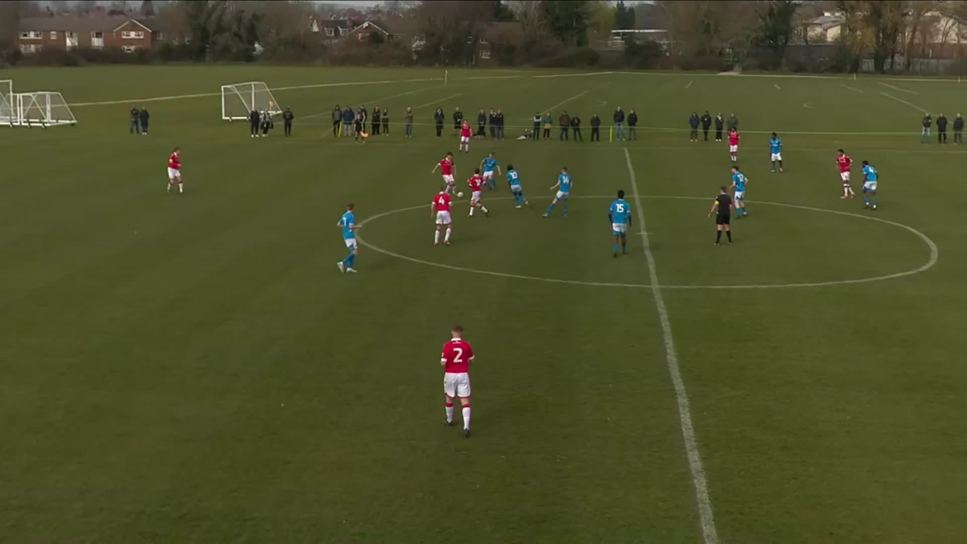 250322 U16 Wrexham vs Stockport - Wrexham AFC highlights - Hudl