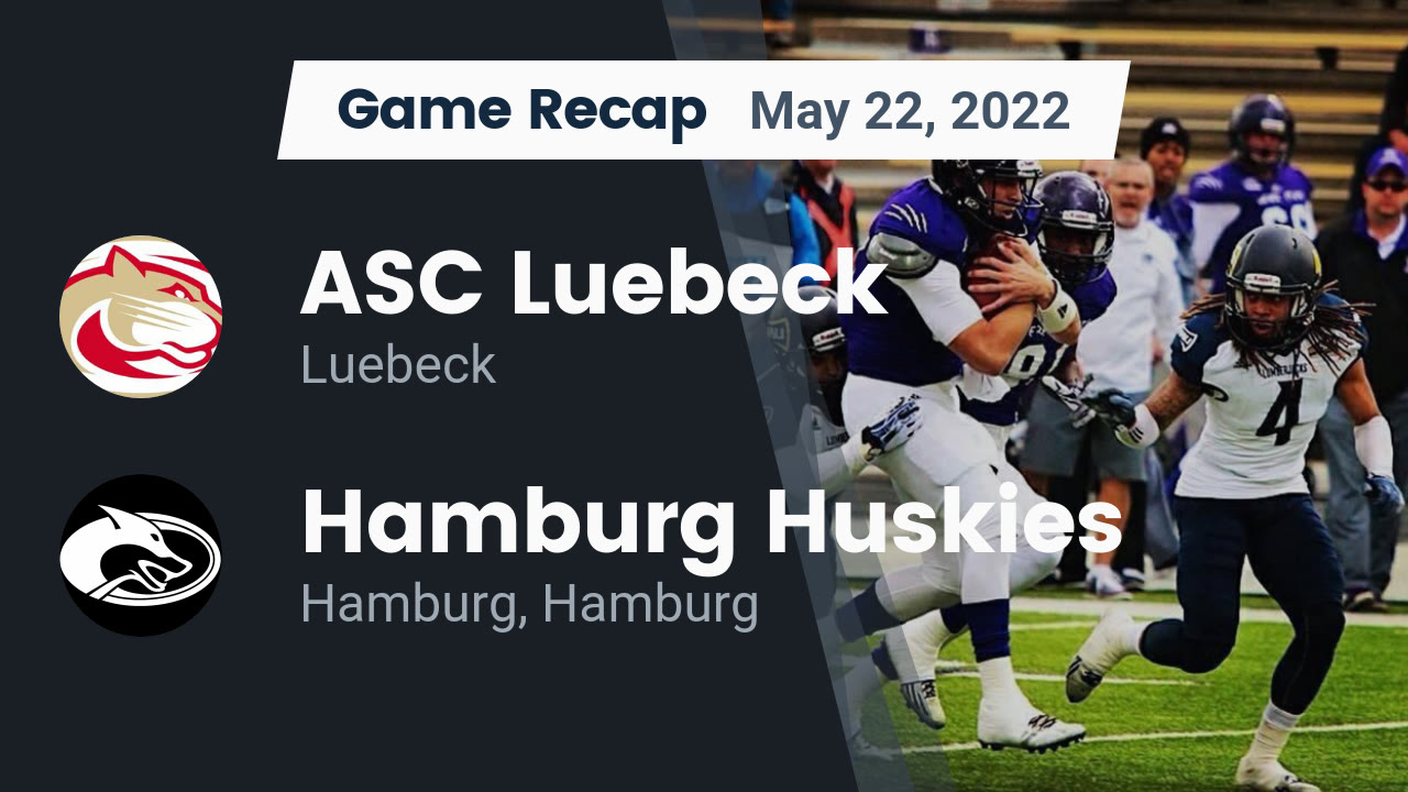 Recap: ASC Luebeck vs. Hamburg Huskies 2022 - ASC Luebeck highlights - Hudl