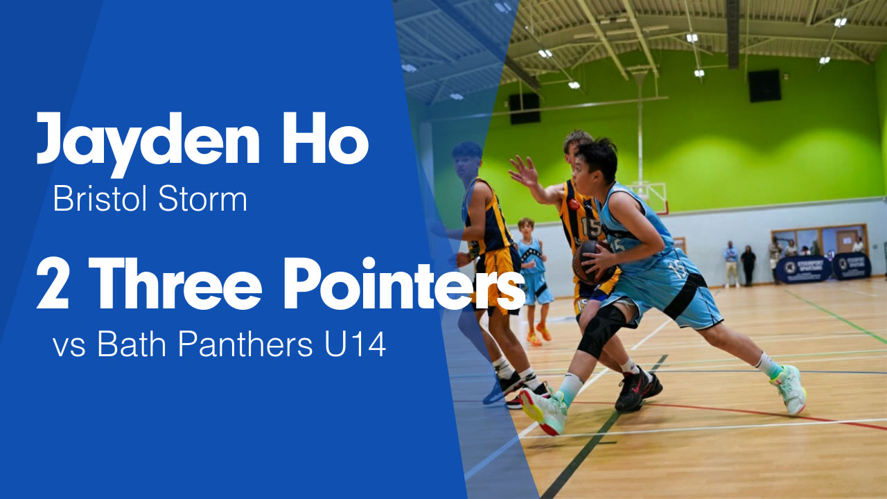 2 Three Pointers vs Bath Panthers U14 - Jayden Ho highlights - Hudl